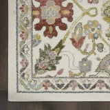 Nourison Juniper Colorful Ivory/Multi 7'10" x 9'10" Area Rug, (8x10 ...