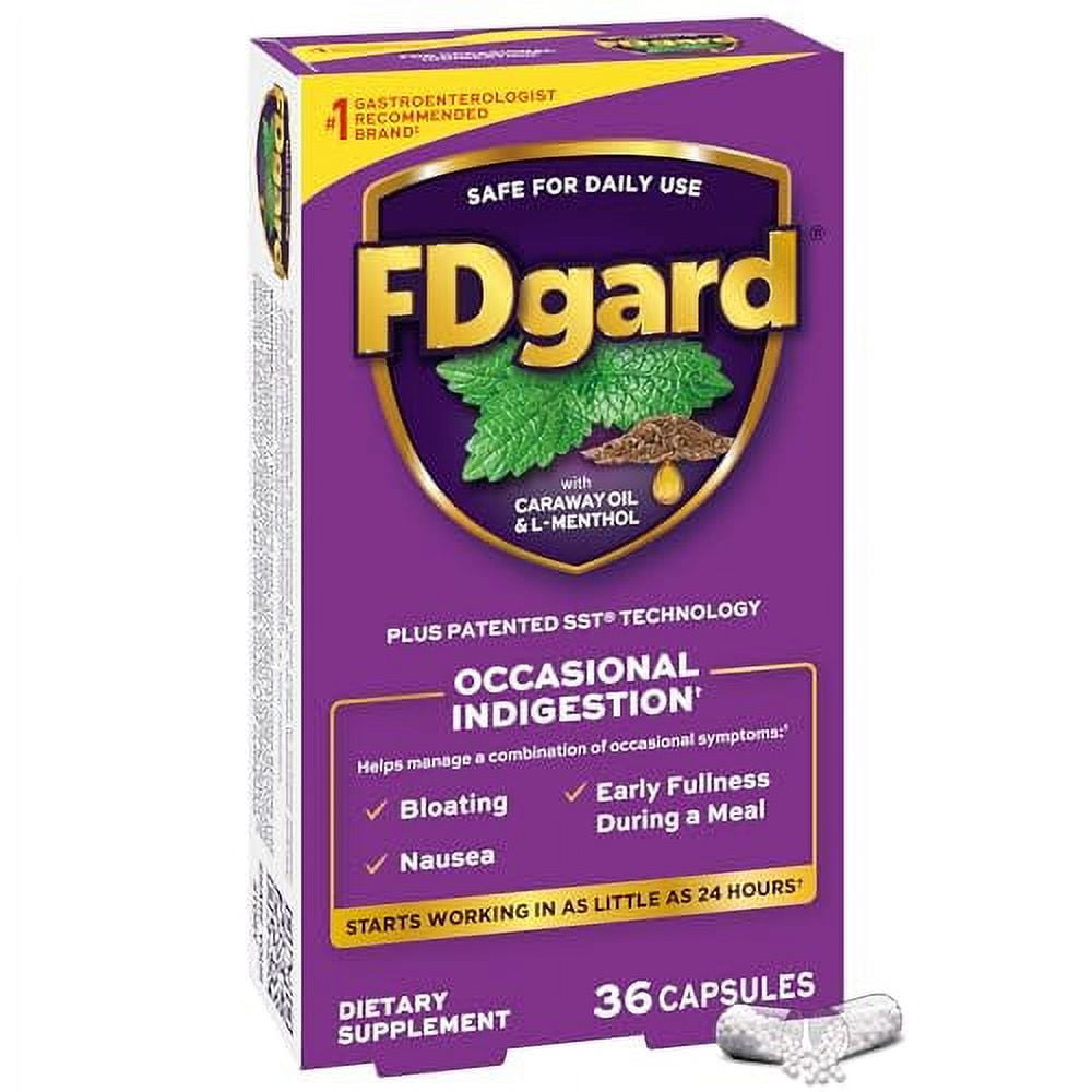 Suplemento FDgard para la salud intestinal, indigestión, náuseas e ...
