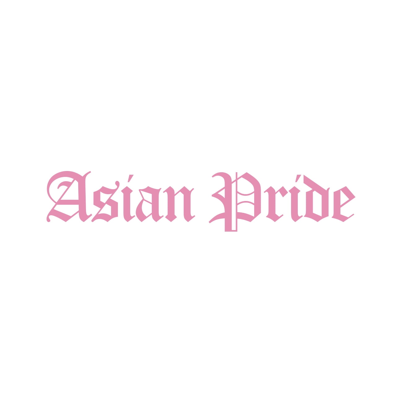 Asian Pride Sticker Decal Die Cut - Self Adhesive Vinyl - Weatherproof ...