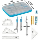 Mr. Pen- Geometry Set, 13 pcs, Geometry Kit Set with Shatterproof ...