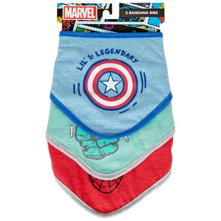 Marvel Avengers Heroes Bandana Bib 3-Pack | Walmart Canada