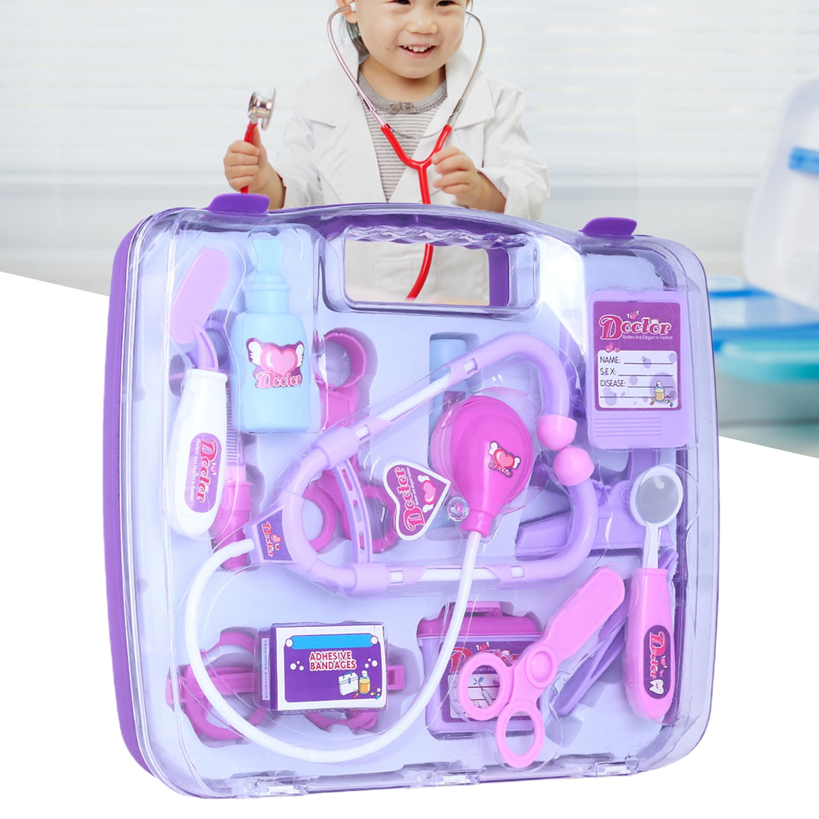 SPRING PARK 14Pcs/Set Medical Kit Simulation Educational Model Toy ...