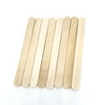 LAMIRO Multipurpose Wooden Popsicle Sticks [50/100/150/200/300 Count ...