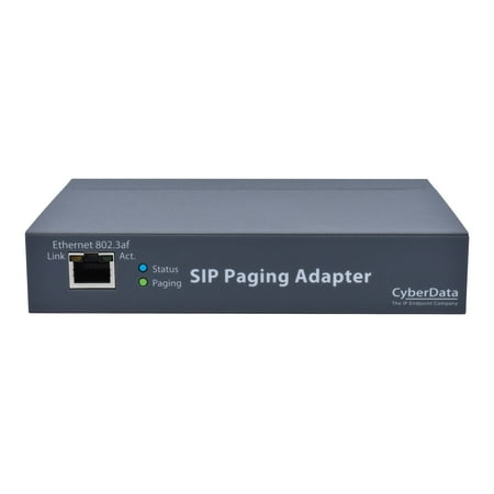 CyberData Paging Adapter - VoIP gateway - 100Mb LAN - DC power ...