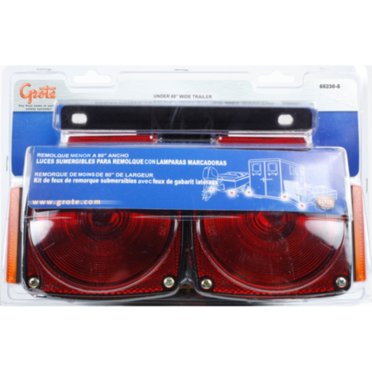 Grote Submersible Low-Profile Trailer Lighting Kit, RH Stop Tail Turn ...