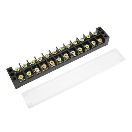 Terminal Strip Block 60A 600V Large Current Easy Wiring Ground Circuit ...