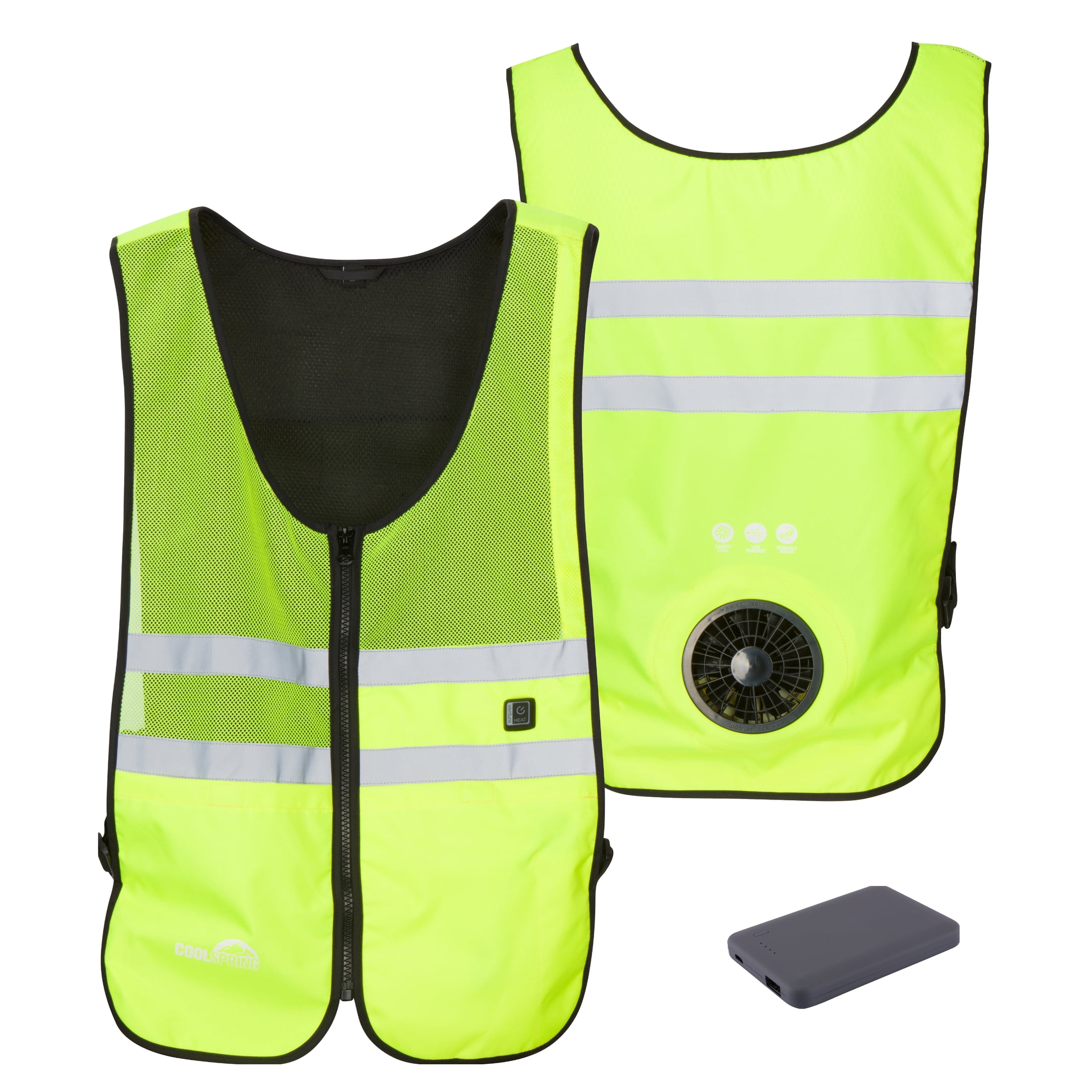 Venture Heat Unisex 3 Speed USB Fan Cooling Vest Wearable Air ...