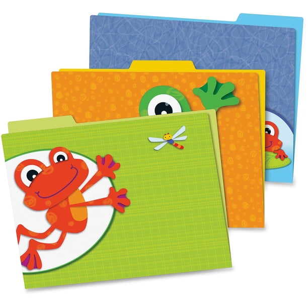 Carson-Dellosa FUNky Frogs File Folders Set - Walmart.com - Walmart.com