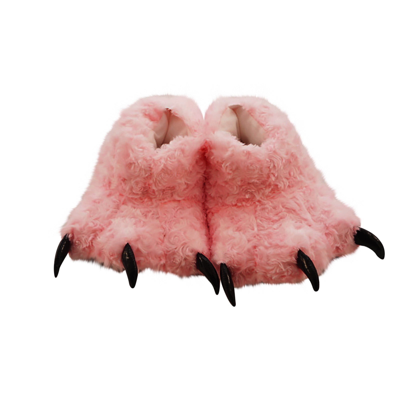 Animal Paw Slippers For Kids And Adults Fun Costume For Cozy Furry ...