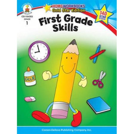 First Grade Skills Grade 1 (Home Workbooks: Gold Star Edition ...