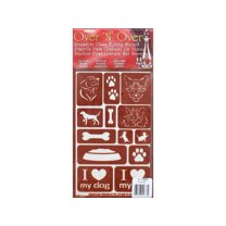 Over 'N' Over Reusable Stencils 5"X8"-Happily Ever After, Pk 3, Armour ...