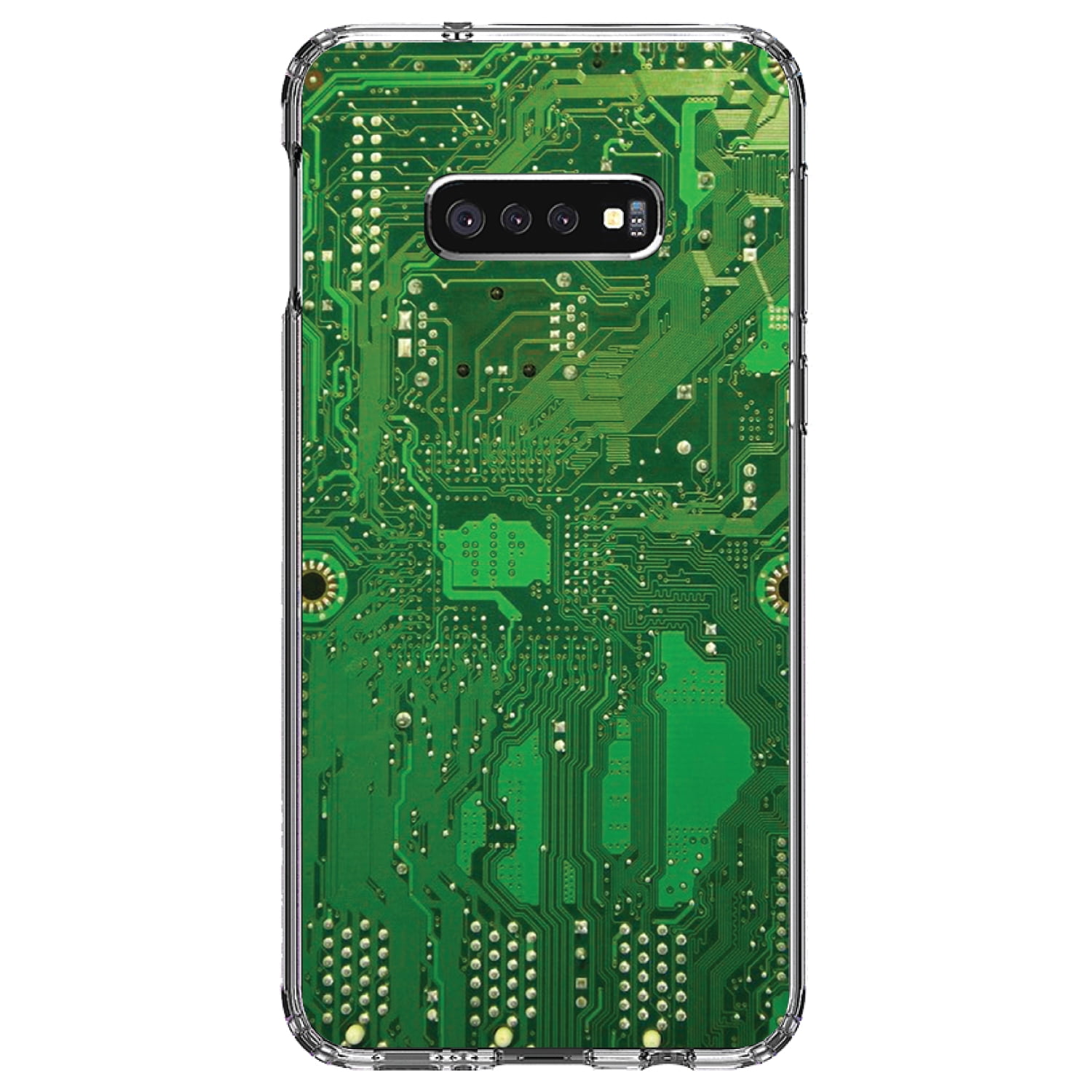 DistinctInk Clear Shockproof Hybrid Case for Samsung Galaxy S10e (5.8 ...