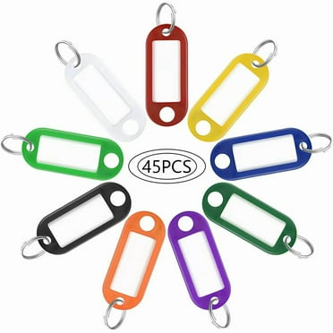 Sparco, SPR02887, Square Key Tags, 20 / Pack, White - Walmart.com