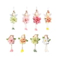 Artistic Girl Figure Girl Ornament Girl Shape Tree Pendant Wall ...