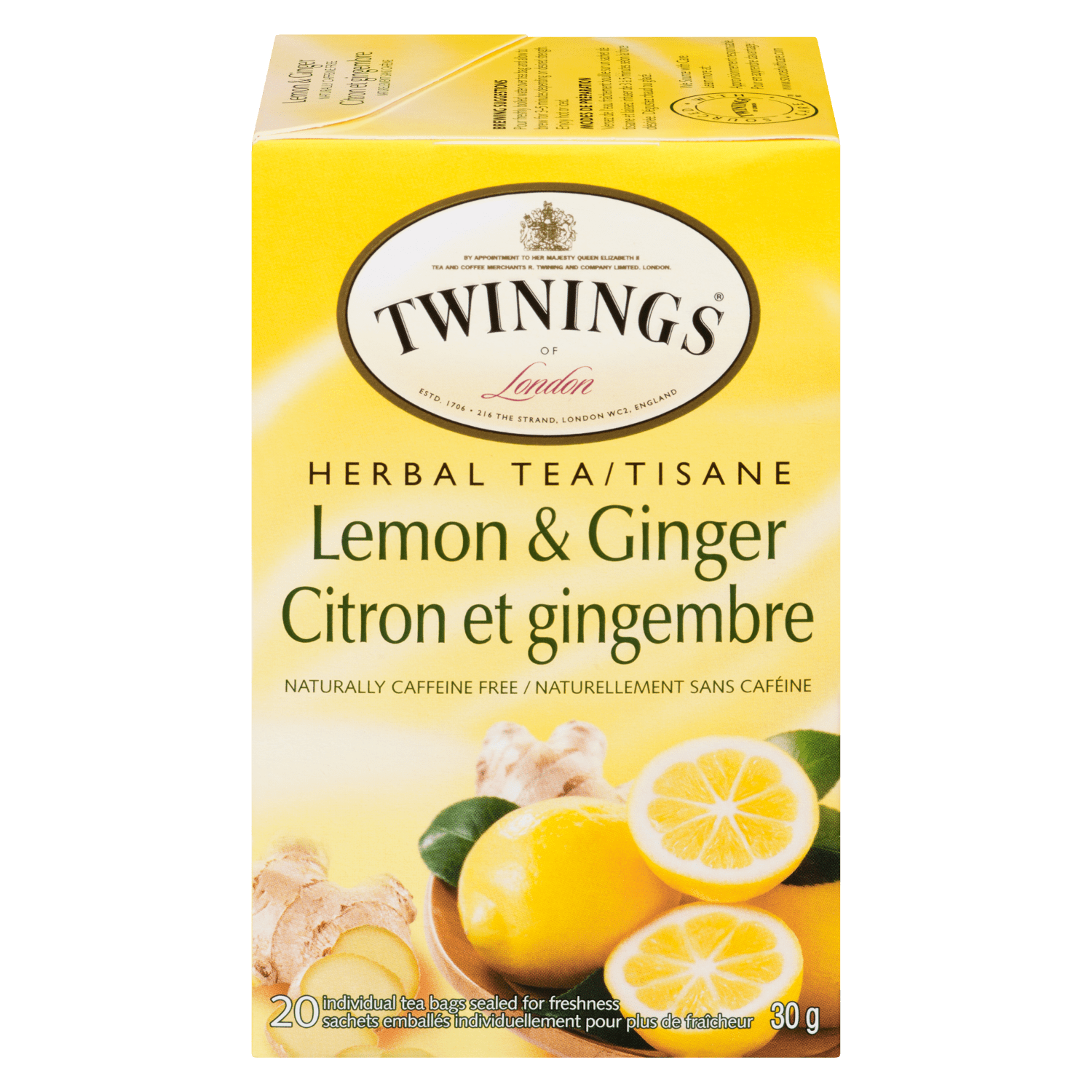 Click here for Twinings Lemon Ginger Herbal Tea 30 G prices