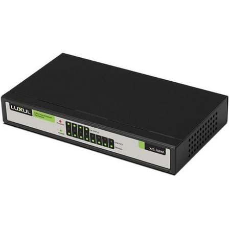 Luxul LUXU-XFS-1084P 8-Port Fast Ethernet Switch with 4 PoE Ports ...