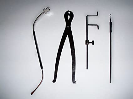 Violin Set of Sound Post Tools S Setter, Scissor Setter, Gauge, And ...
