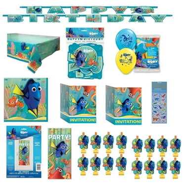 Finding Nemo Party Supplies Birthday Decorations Plates Banner Kids ...