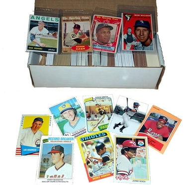 Vintage MLB Unopened Baseball Cards Packs - Collectible Trading Sports ...