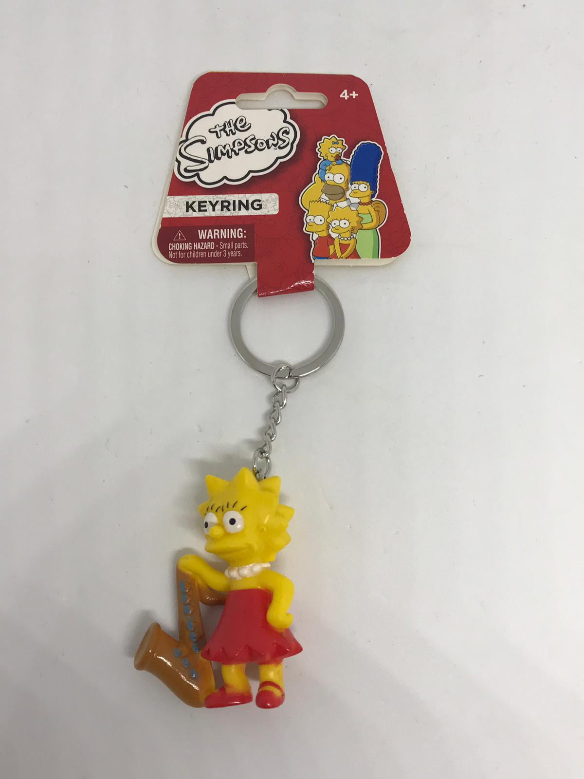 Universal Studios The Simpsons Lisa PVC Figural Keychain New with Tag ...