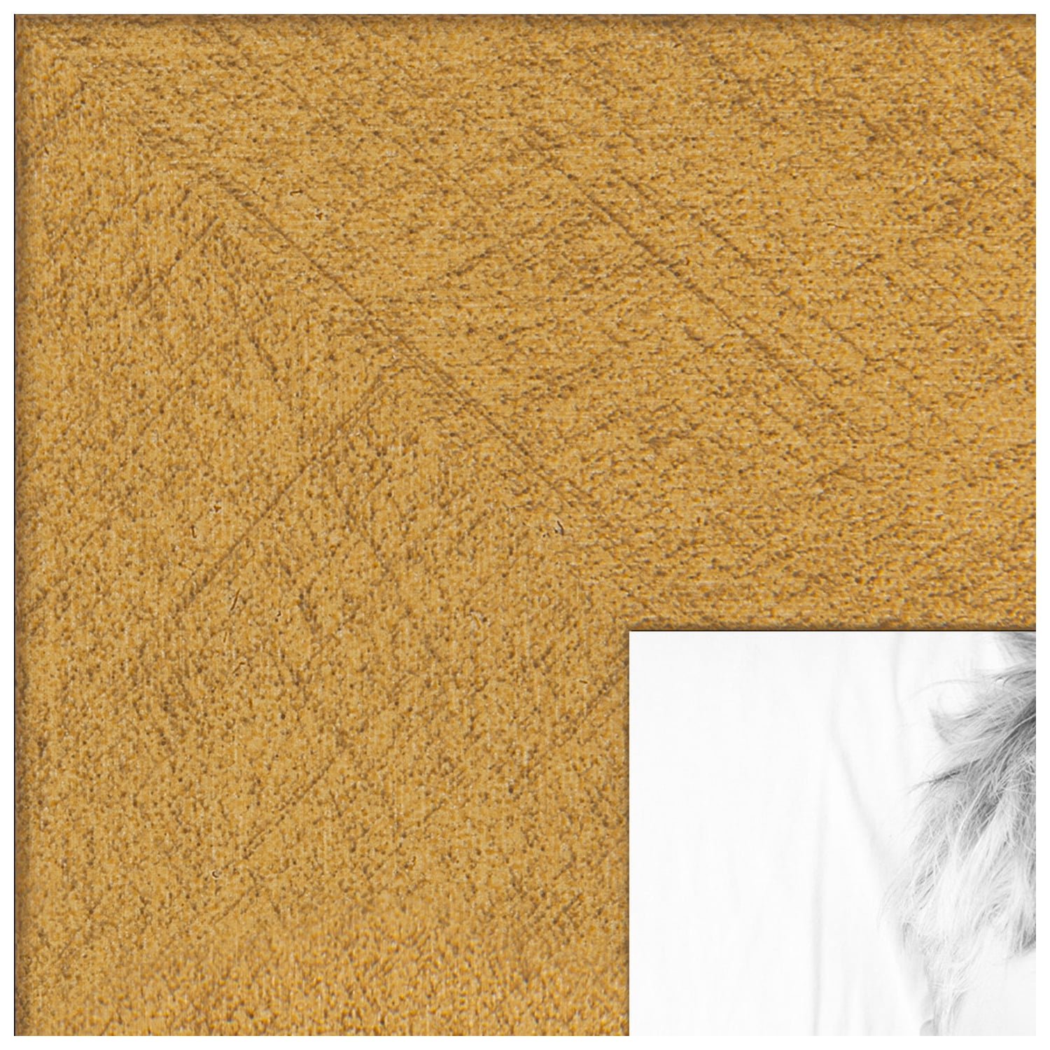 ArtToFrames 24x36 Inch Gold Picture Frame, This Gold MDF Poster Frame ...