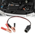 G-Plus 12V Battery to Cigarette Lighter Adapter, Alligator Clamp, Car ...