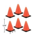 Construction Cone Molded Candles (6 Count) - Walmart.com