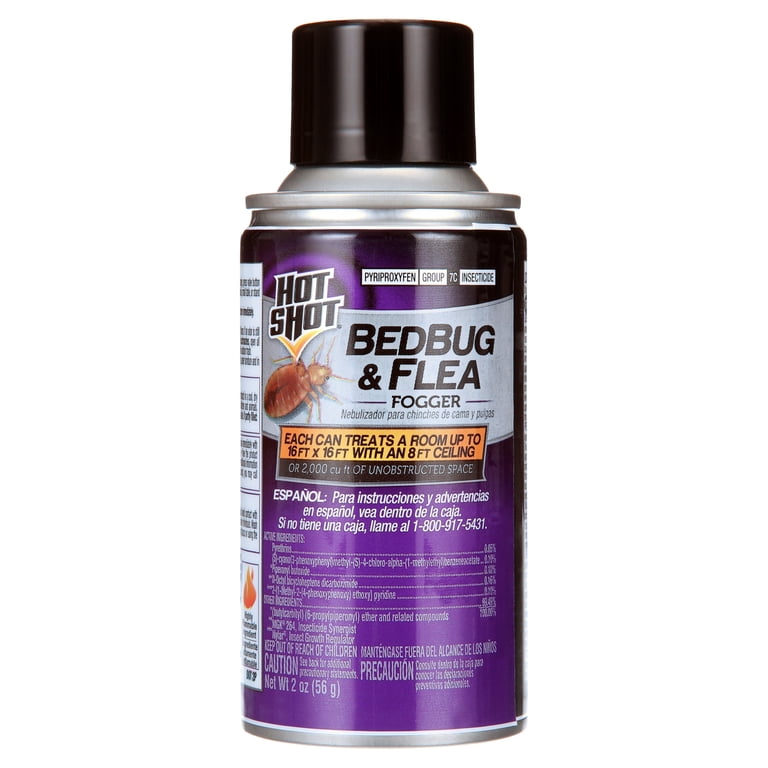 Bed Bug Foggers At Walmart Hot Shot 2 Oz Bedbug And Flea Insect Killer