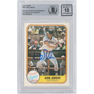 Kirk Gibson Signed Official MLB Baseball - Walmart.com