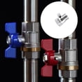 Angles Stop Valves with Water Flows Control Strong Brass Construction ...