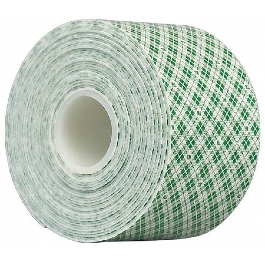 3M 4032 Natural Polyurethane Double Coated Foam Tape, 3" width x 5yd ...