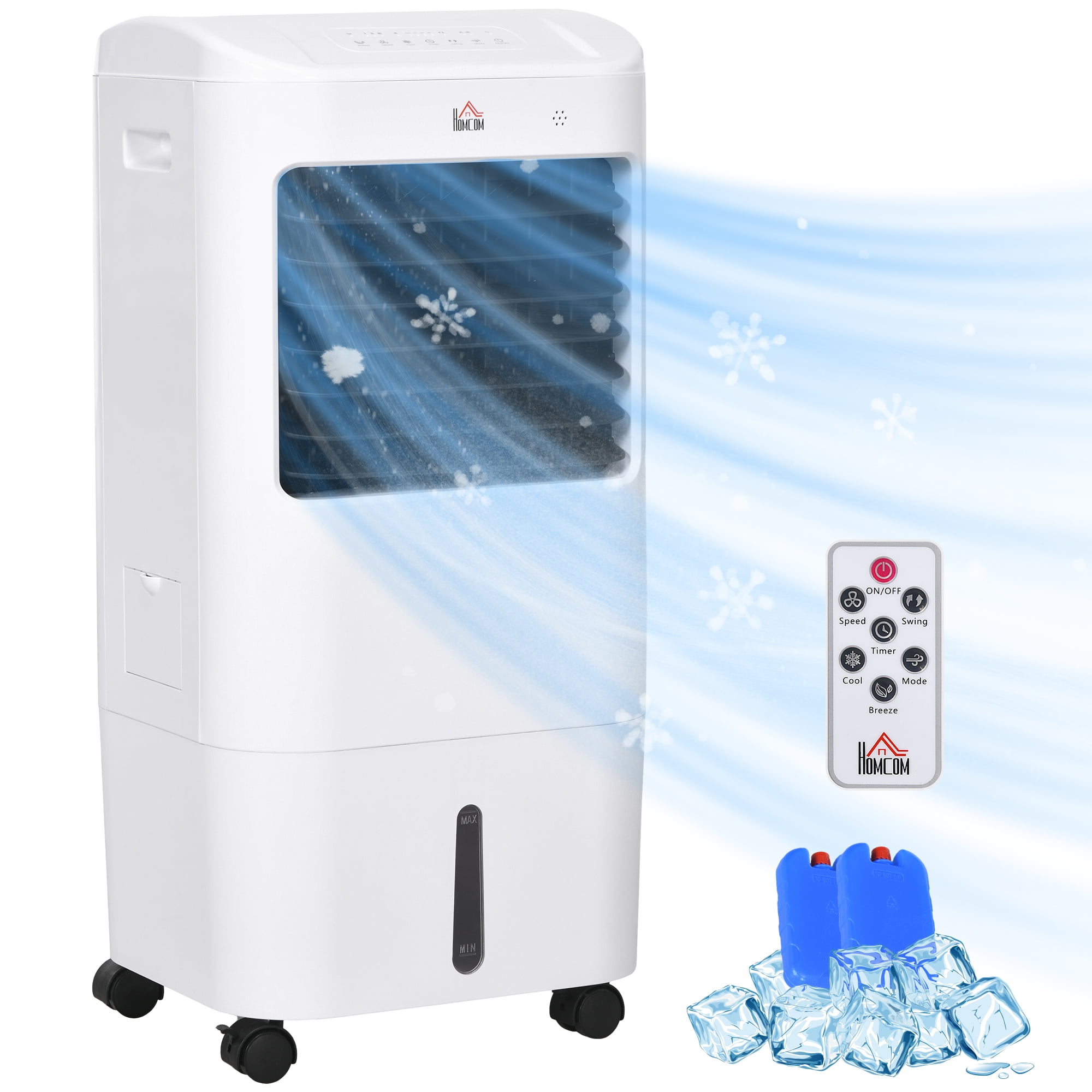 Click here for Homcom Evaporative Air Cooler  3-In-1 Ice Cooling... prices