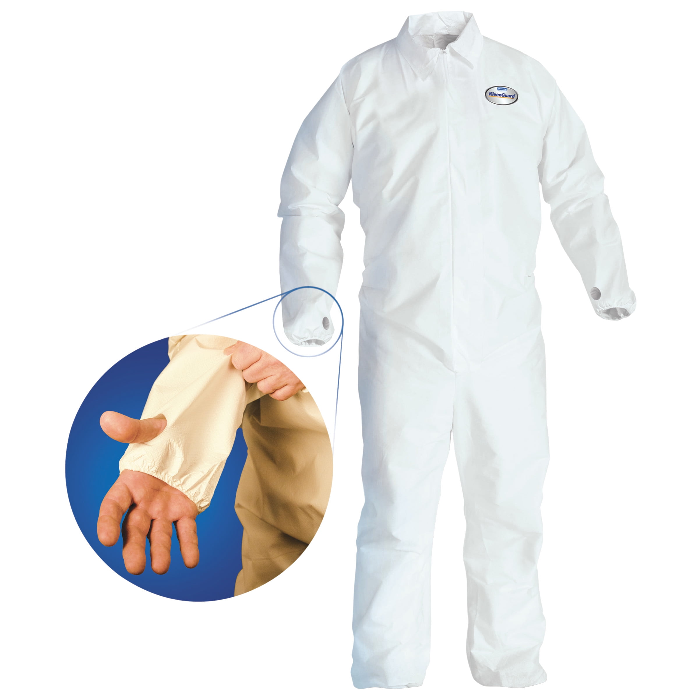 KLEENGUARD - KleenGuard* A40 Breathable Back Coverall with Thumb Hole ...