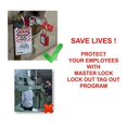 Master Lock, MLK482, Rotating Gate Valve Lockout, 1, Red - Walmart.com