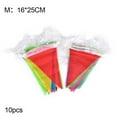 Ludlz Colorful Flag Pennants Multicolor Rainbow Pennant Banner Nylon ...
