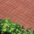 Pavestone 16" Square Brickface Red Stepping Stone - Walmart.com