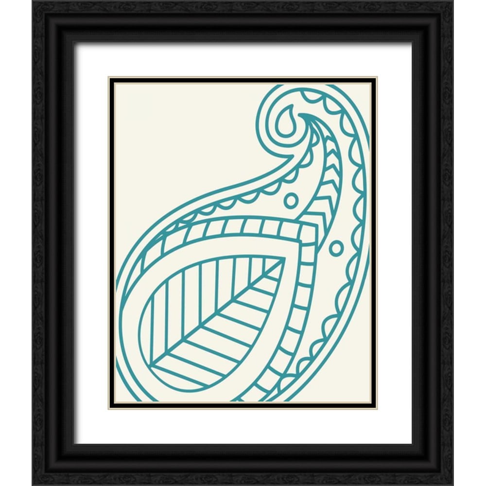 Robinson, Tamara 12x14 Black Ornate Wood Framed with Double Matting ...