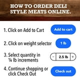 Wunderbar German Brand Beef Bologna, Deli Sliced - Walmart.com