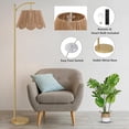 Floor lamp with remote control, living room arched floor lamp, hand ...