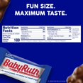Baby Ruth, Fun Size Candy Bars, Trick or Treat Candy, 19.8 Oz - Walmart.com