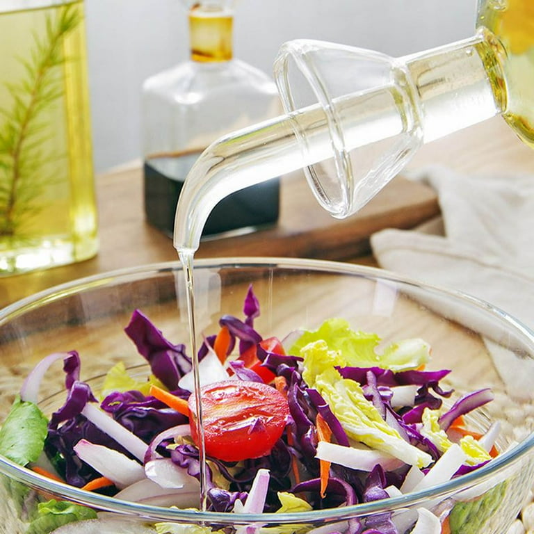 Glass Oil Bottle With Spout