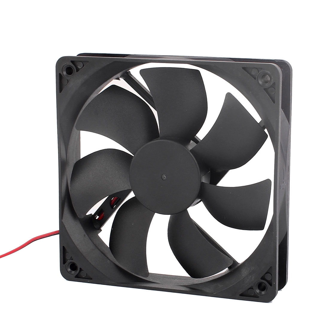 DC 5V 120mmx120mmx25mm Brushless 7 Vanes Cooling Cooler Case Fan Motor ...