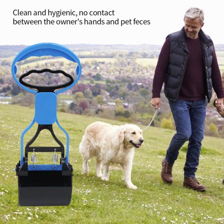 Pet Pooper Scooper Animal Feces Collector Portable Poop Remover ...