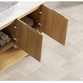 LHYY 48''Freestanding Cabinet with 3 Doors Open Shelf,White Sintered ...