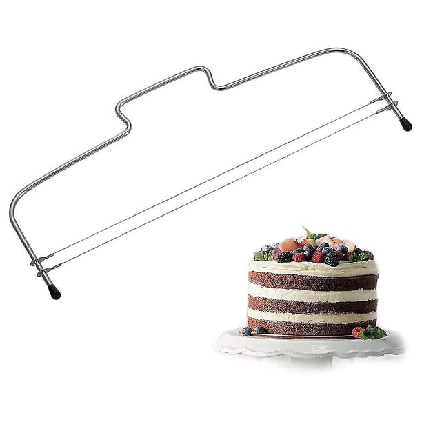 Cortador de Pasteles Base de Pastel Ajustable, Con Alambre de Acero ...