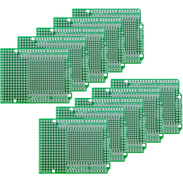 10pcs Prototype Pcb For Arduino Uno R3 Shield Board Diy Combo 2mm 2