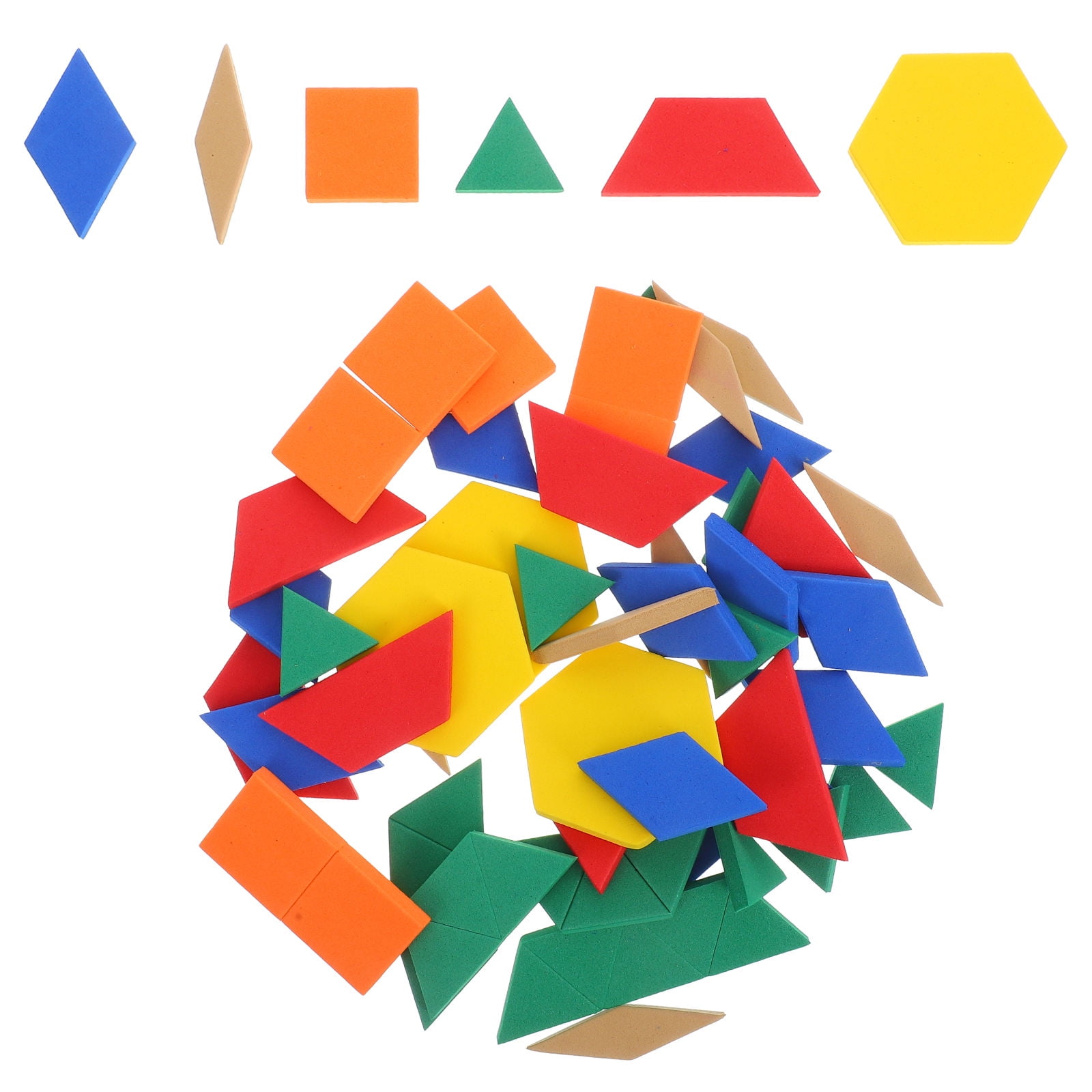 Click here for Elayard Colorful Eva Foam Pattern Blocks For Teach... prices