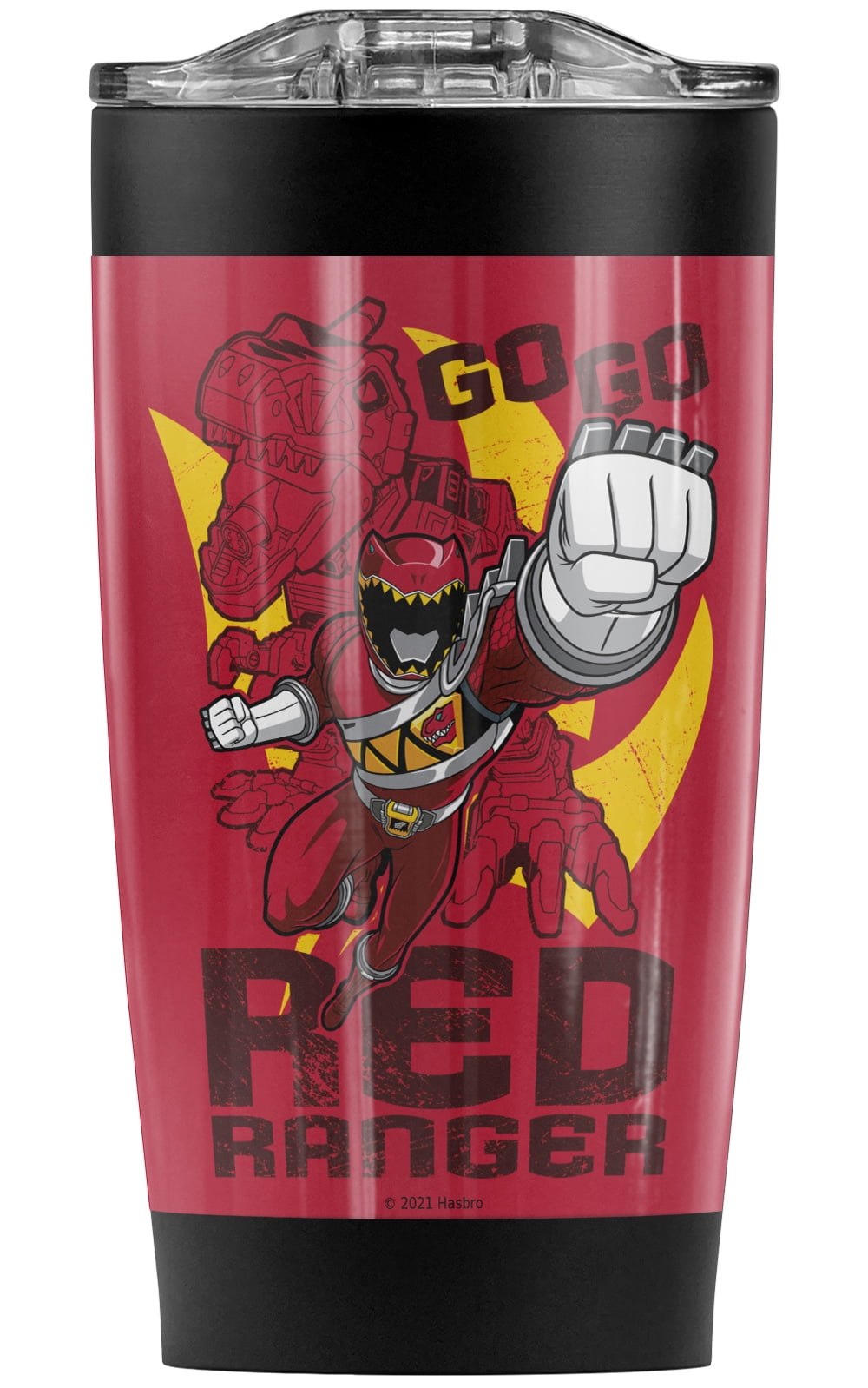 Power Rangers/Go Red Stainless Steel Tumbler 20 oz Coffee Travel Mug ...