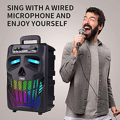 EIFER Altavoces Bluetooth, 50W Altavoz Bluetooth Altavoces Portátiles ...