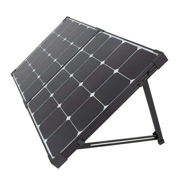 Renogy 100W 12V Monocrystalline Off Grid Portable Foldable 2pcs 50W ...